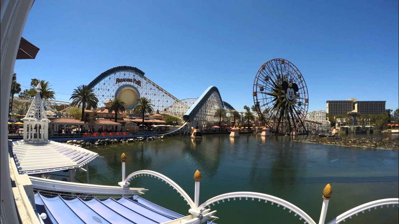 Paradise Pier Time Lapse at Disney California Adventure - YouTube