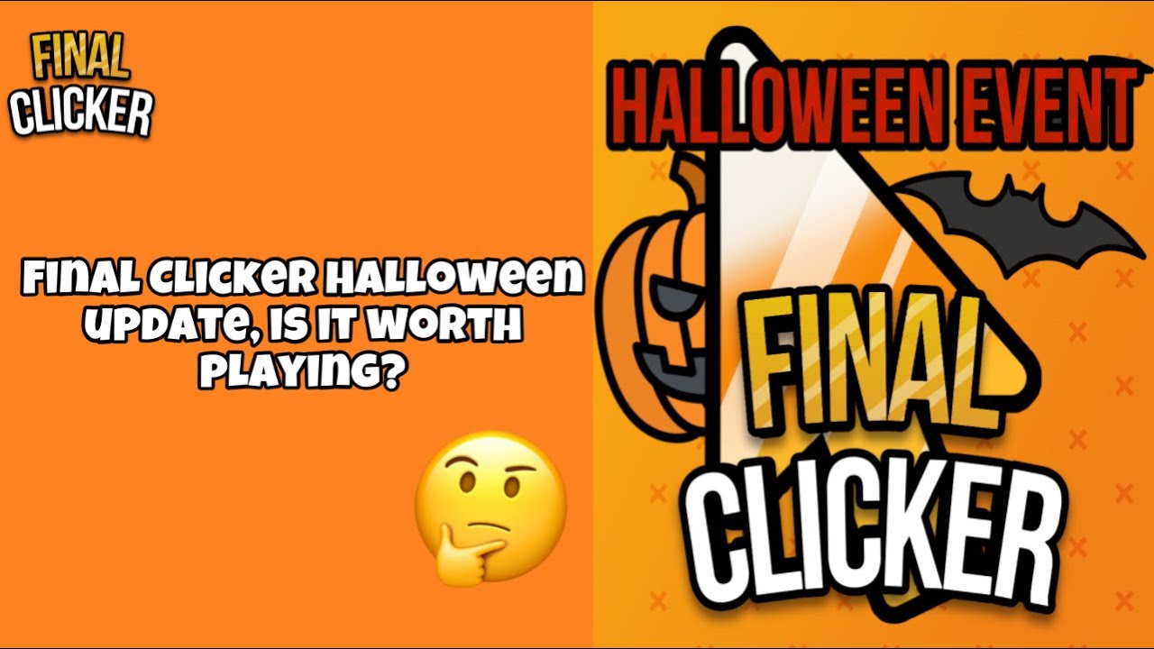 Is the Final Clicker Halloween Event worth playing? - YouTube