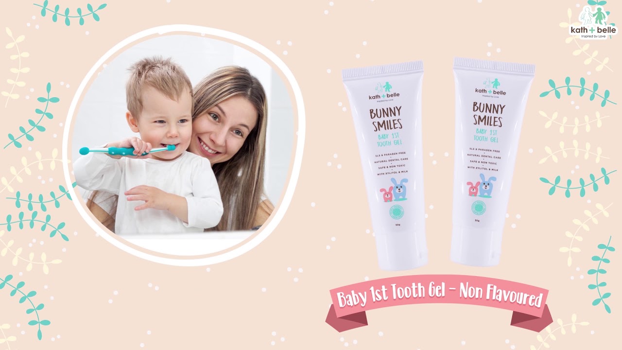 Baby 1st Tooth Gel - Non Flavoured - YouTube