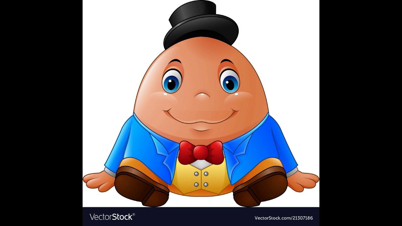 Humpty Dumpty Nursery Rhyme I Cartoon Character Base I - YouTube
