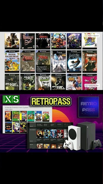 RetroPass (Xbox Series x/s) video spot creado por mi para este génial frontend #retropass - YouTube