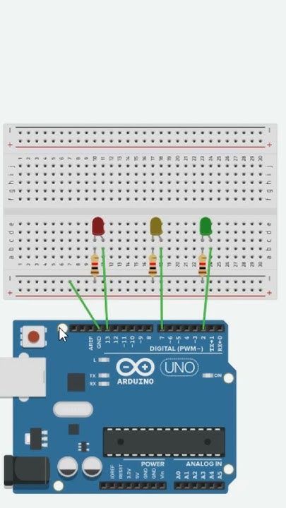 🔝Aprende a programar Diodos LED con Arduino en TINKERCAD🔥 - YouTube