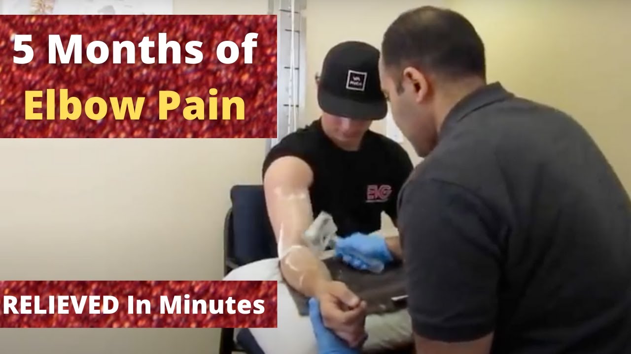 Awful * Elbow Pain * RELIEVED Before Your Eyes! (REAL RESULTS!!!) - YouTube