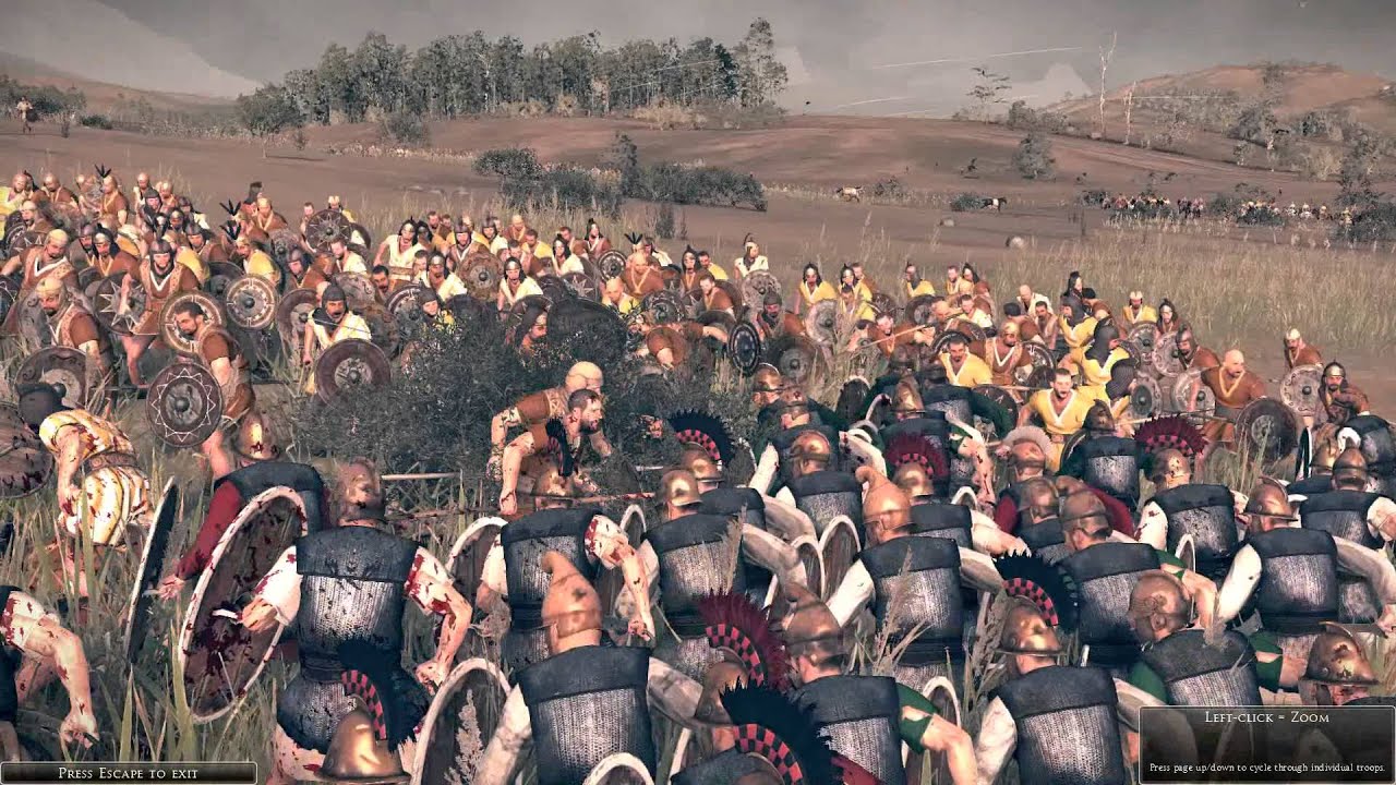 Total War Rome II hannibal at the gates campaign battle - YouTube