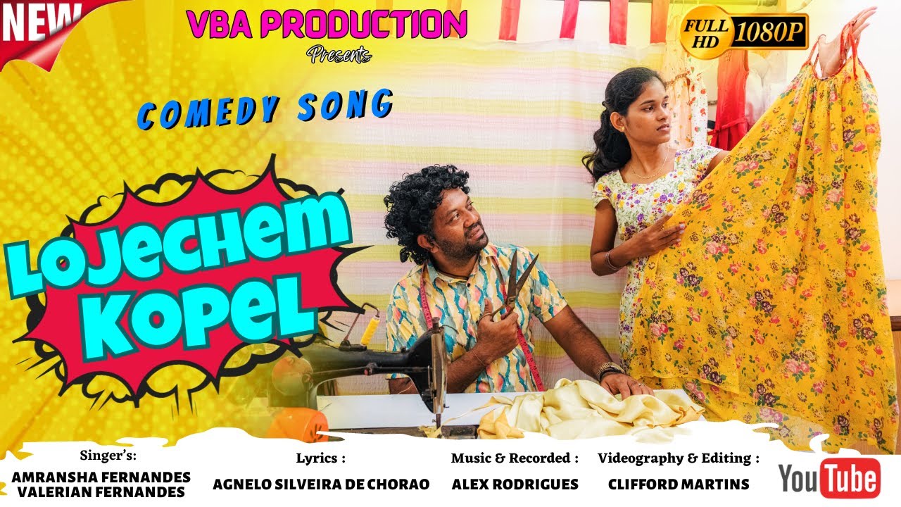 LOJECHEM KOPEL | New Konkani Comedy Song 2024 by Amransha & Valerian Fernandes | VBA Production ...