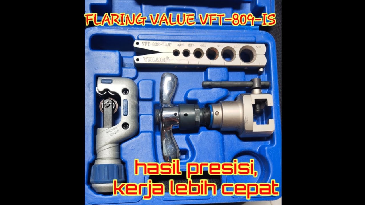 review flaring value VFT-809-IS - YouTube