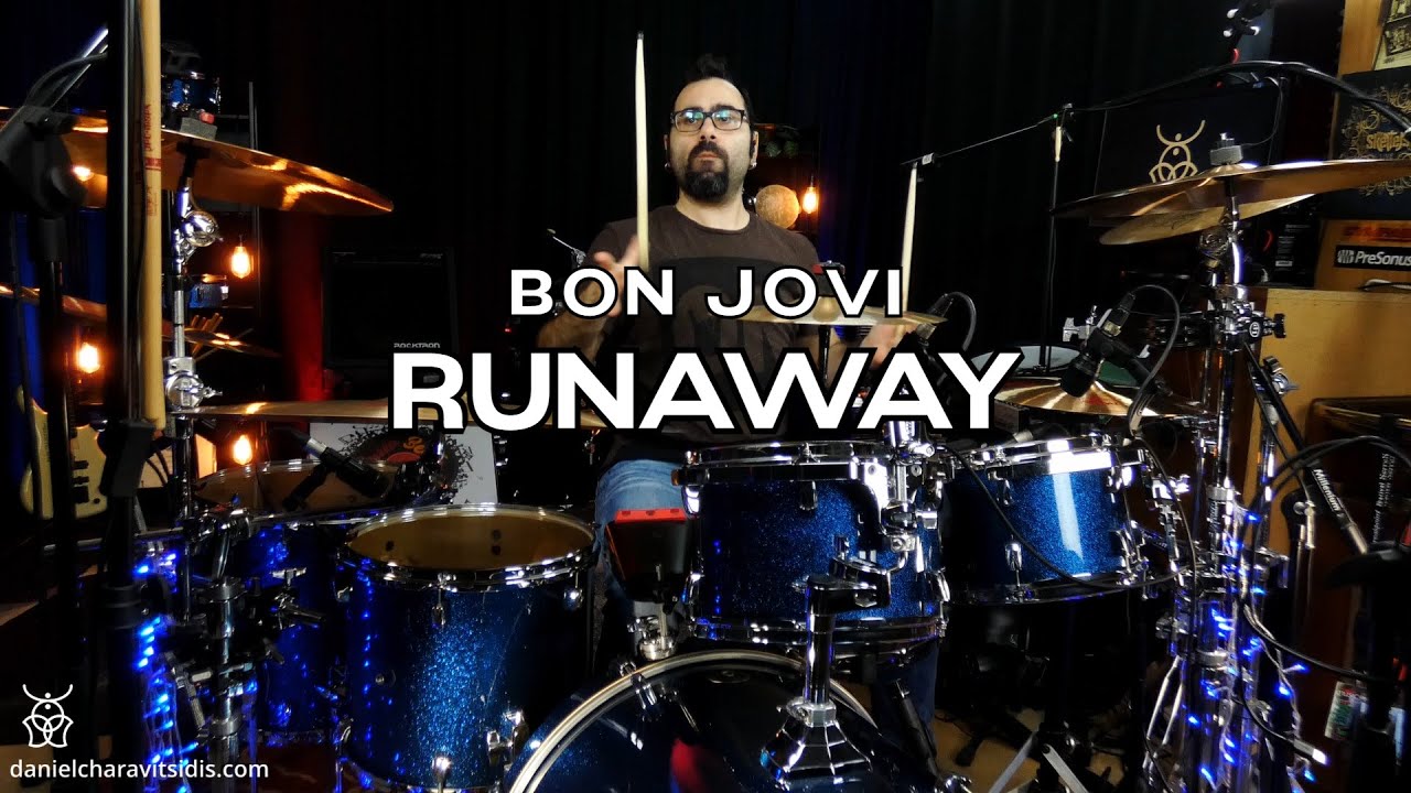 Bon Jovi - Runaway Drum Cover - YouTube