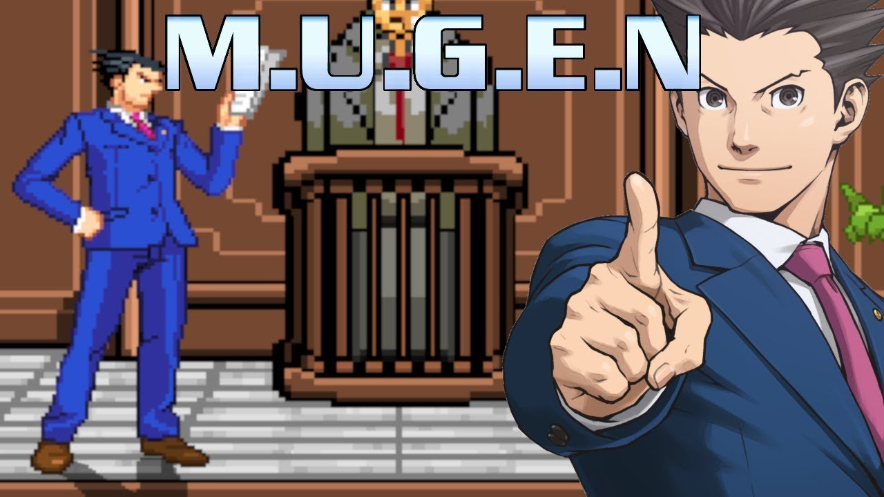 MUGEN: Phoenix Wright Edit Progress - YouTube