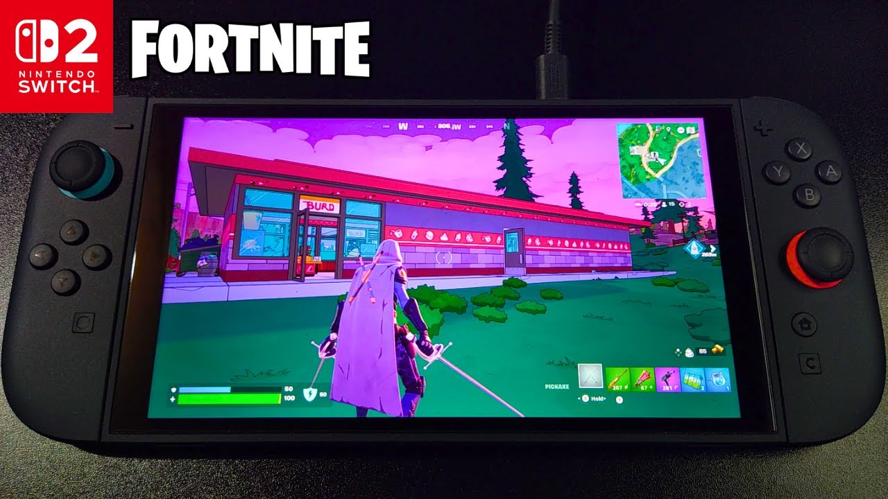 Fortnite On Nintendo Switch 2 Battle Royale Gameplay #102 - YouTube