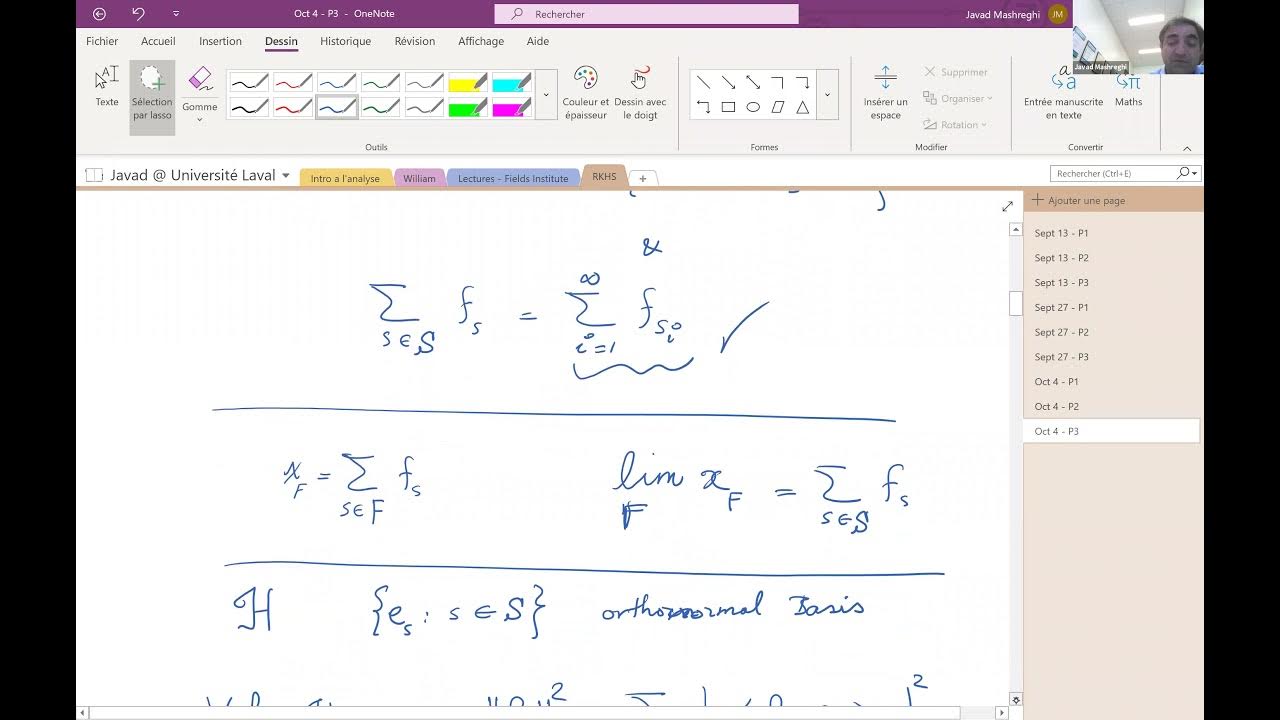Advanced Course II: Reproducing Kernel Hilbert Space of Analytic Functions Lecture 4: Part 3 ...