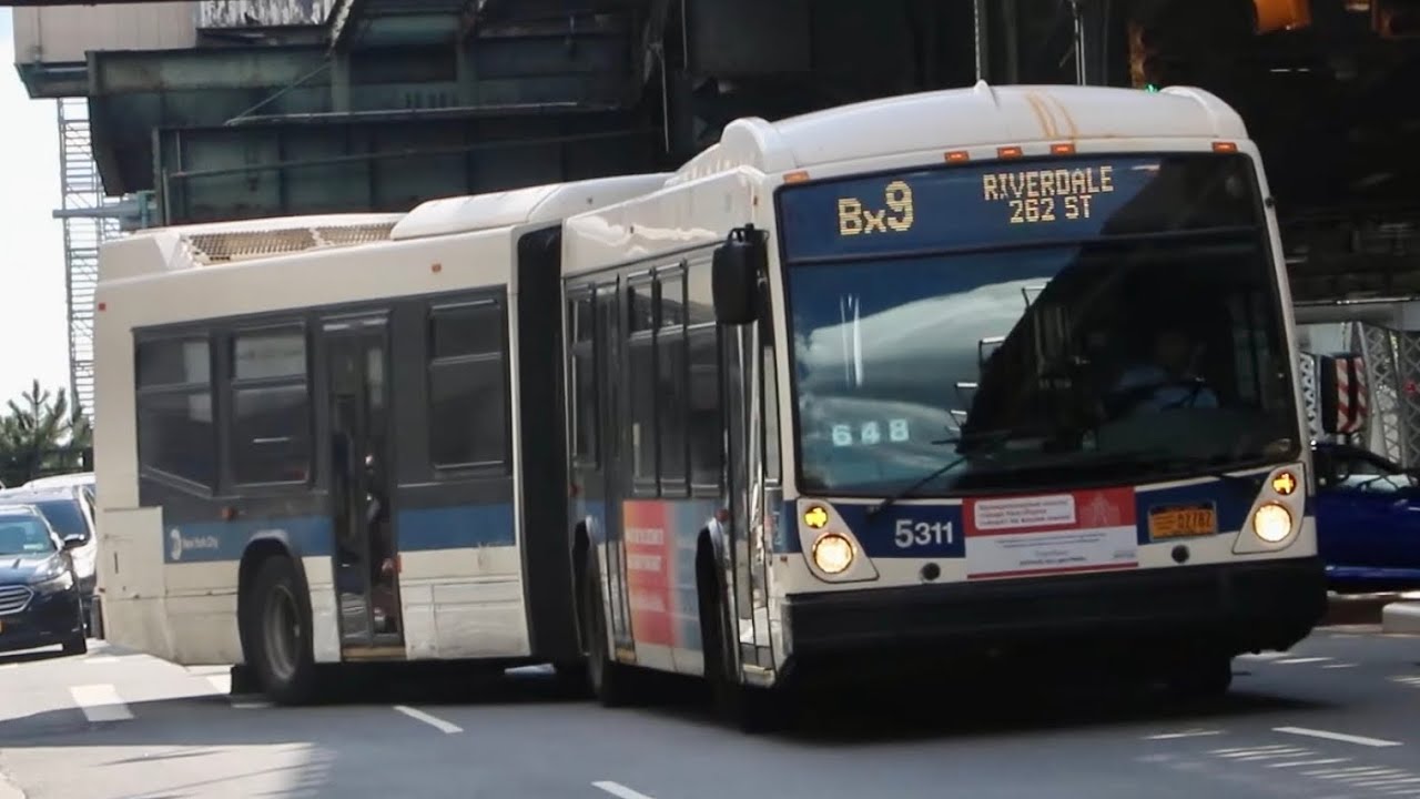 NYCT Bus: 2012 Novabus LFSA #5311 on the Bx9 at Broadway and 225th ...
