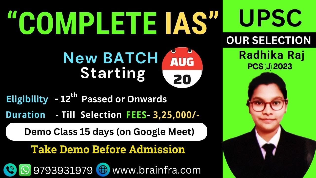 Complete IAS Course 2025-26 | UPSC IAS Online Offline (Live) Classes ...