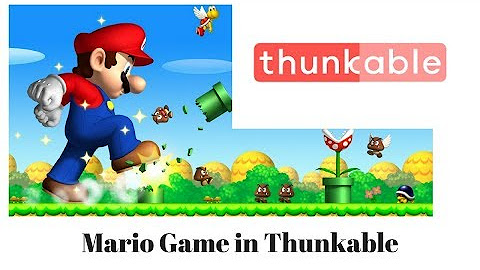 Create Games in Thunkable - YouTube