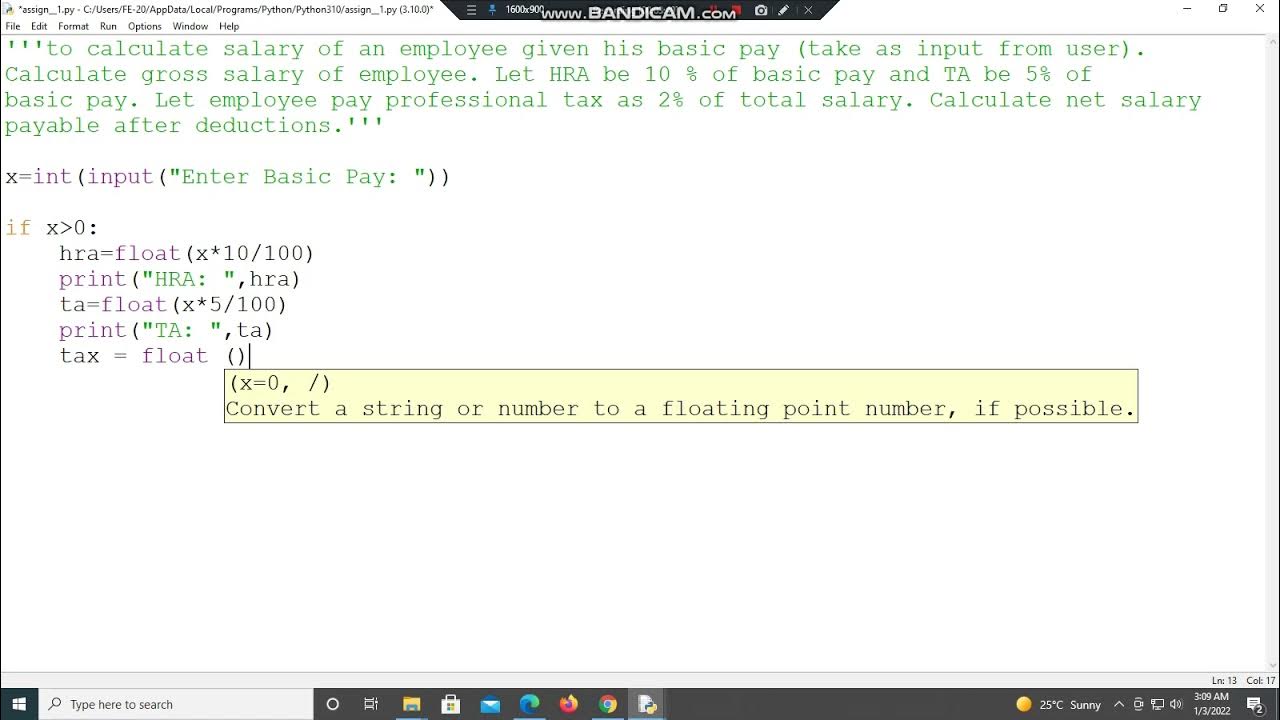 PPS-FE SPPU First assignment how to write and execute it. - YouTube
