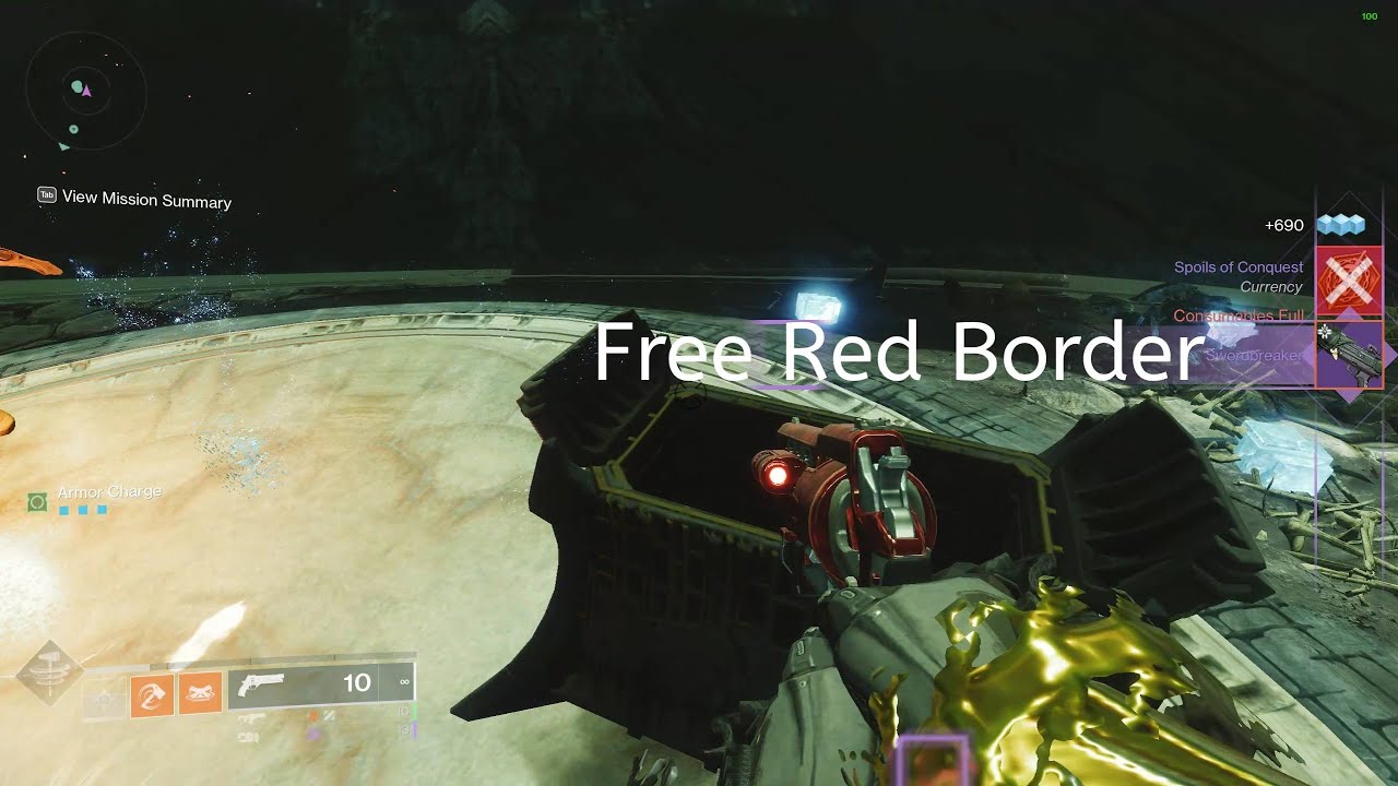 Crota's End Red Border chest - YouTube