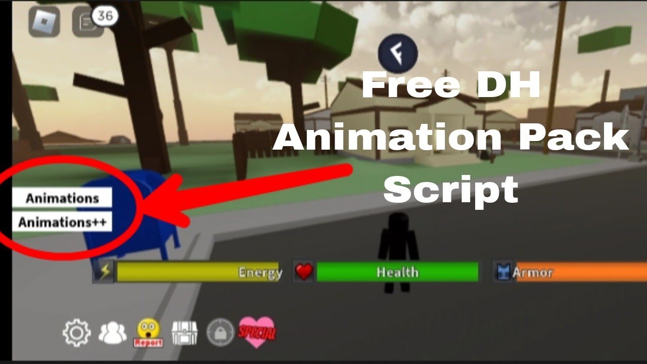 Free Da Hood Animation Pack Script | Showcase #2 | SynapseX, Krnl ...