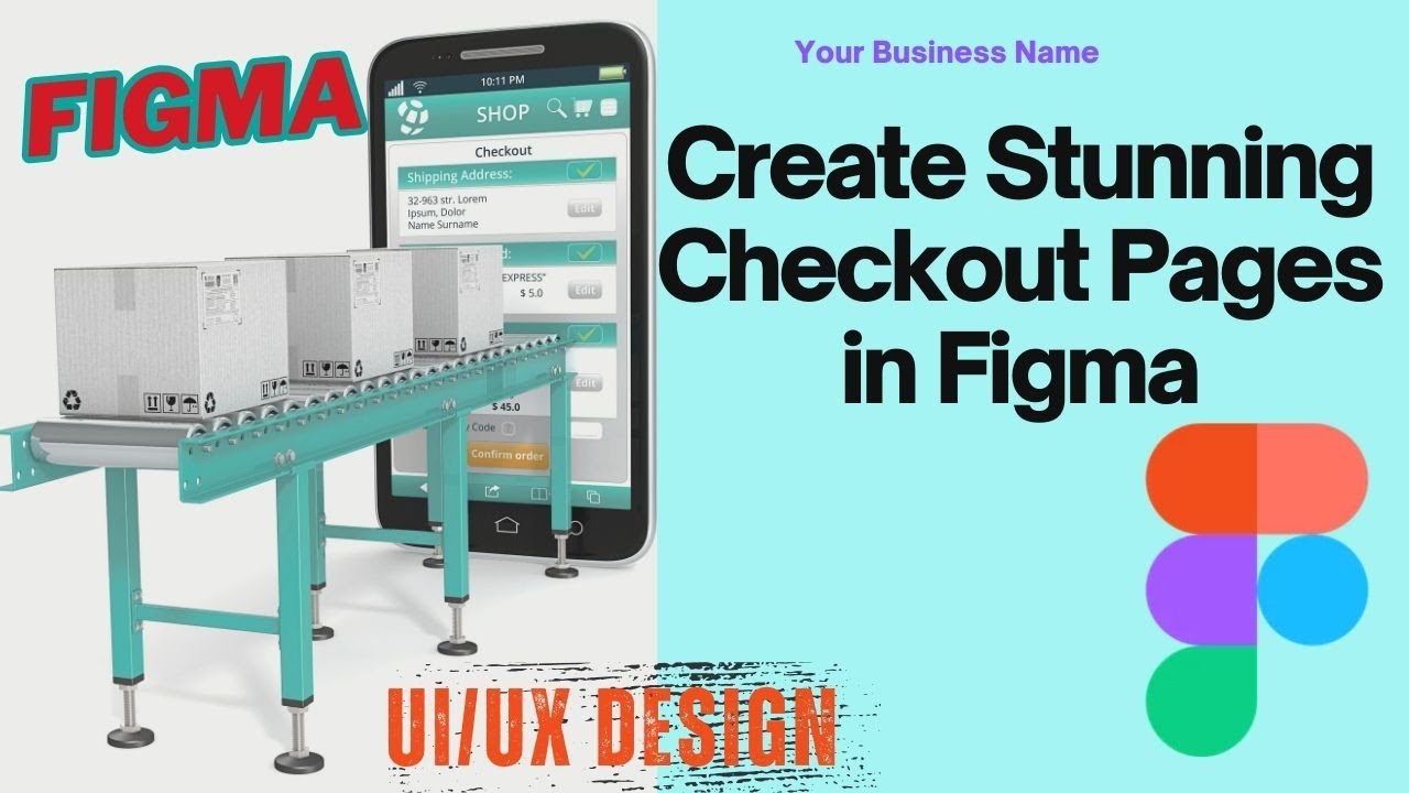 Creating a Checkout Page in Figma: Step-by-Step UI/UX Design Tutorial ...