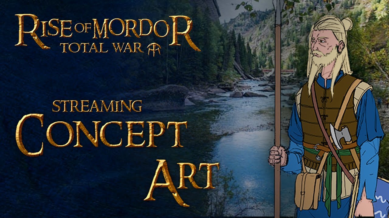 Anduin Vale concept art live with Edred - YouTube