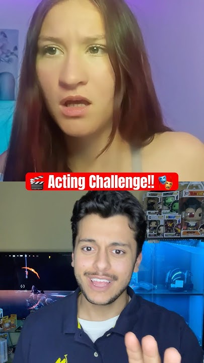 Who did better? 👀😳 #acting #duet #funny #comedy #challenge #fypシ゚ - YouTube