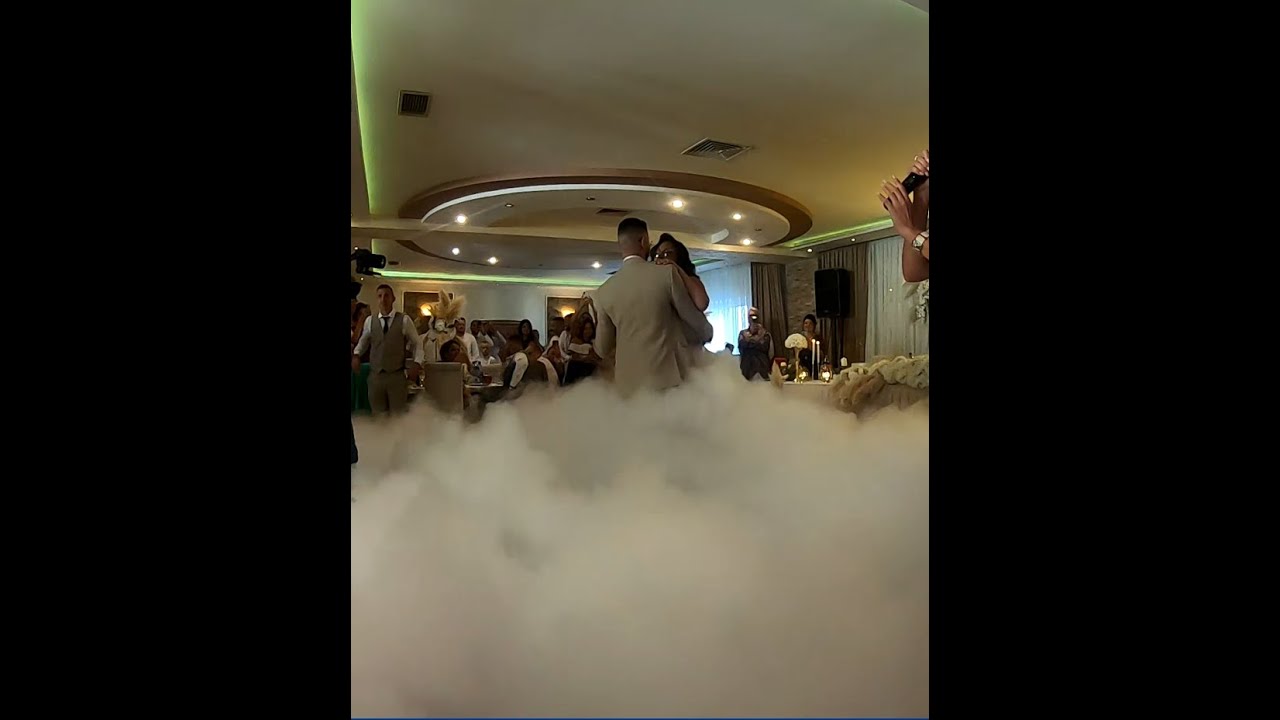 Prvi ples - suvi led - podni dim - vatrometi - baloncici, restoran ...