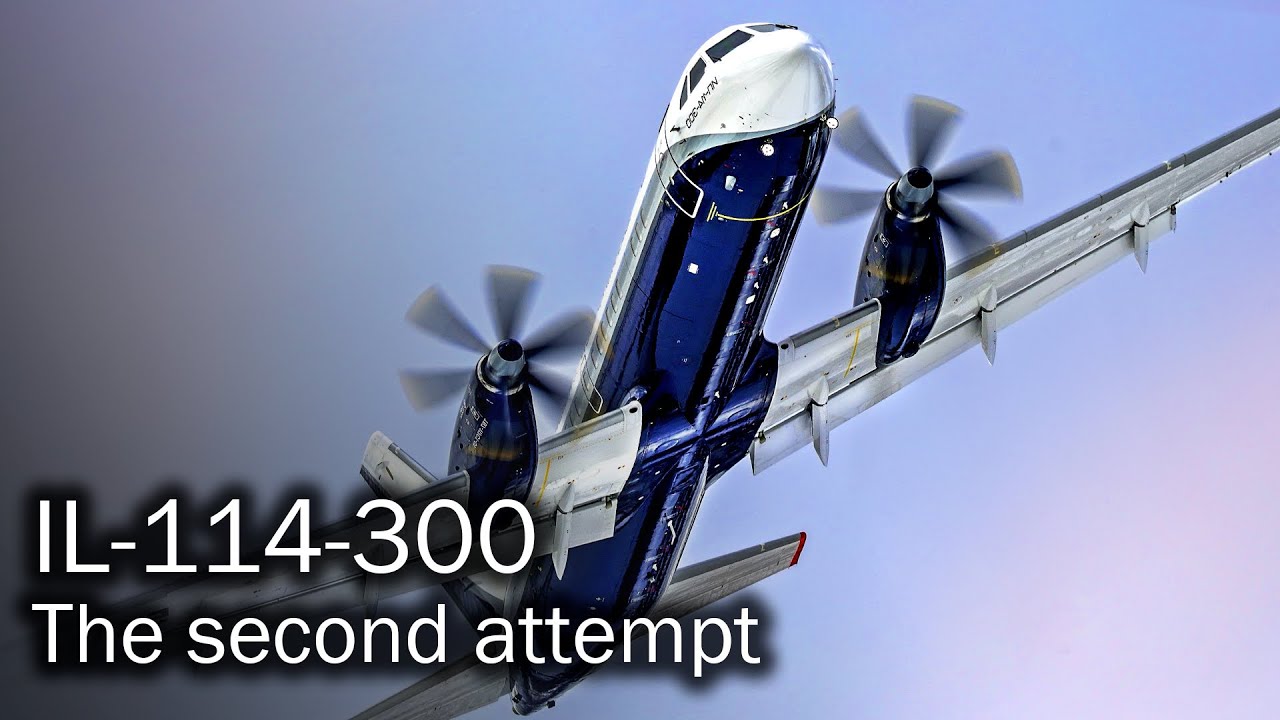 IL-114-300 - the old-new regional - YouTube