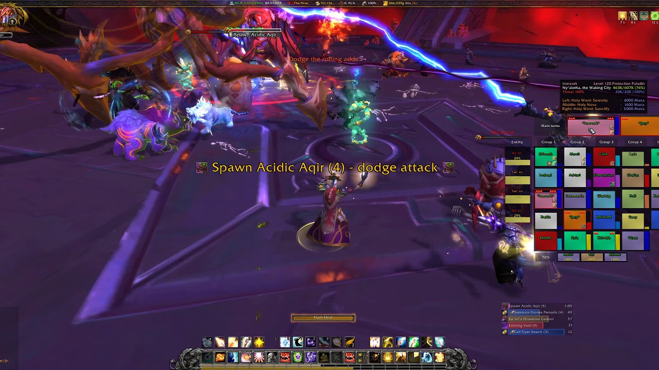 HealBot 8.3.0.11 - Extra Skin cRaid - YouTube