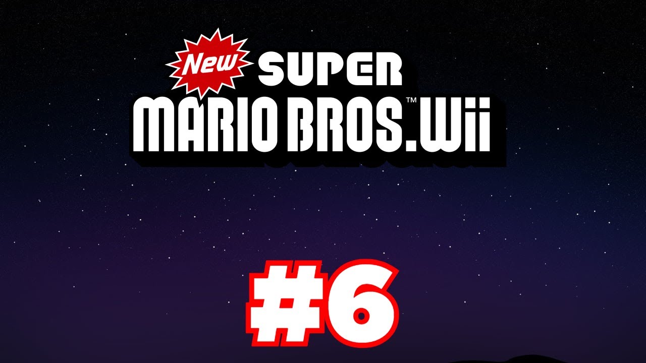New Super Mario Bros. Wii - Part 6 - World 6! - YouTube