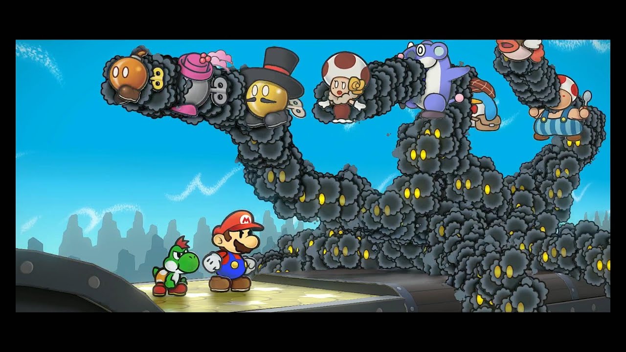 Smorg, Smorg, and more Smorg (v. Smorg)- Paper Mario The Thousand Year ...