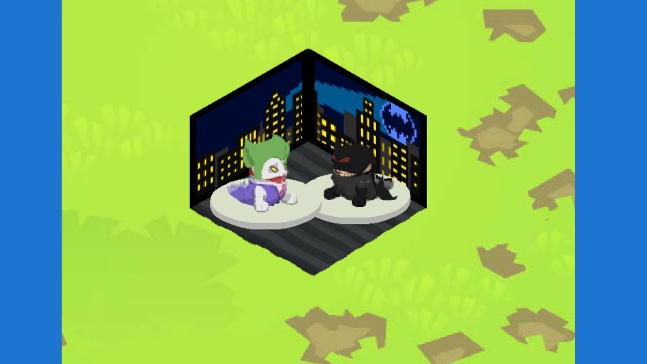 How to Make a Batman Diorama in Animal Jam - YouTube