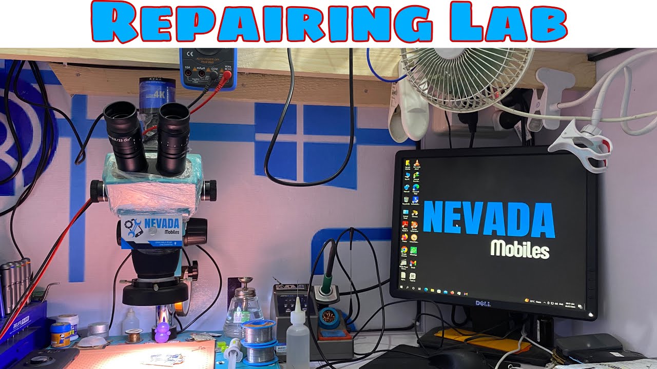 Mobile Repairing Lab | Nevada Mobiles | All Repairing Tools - YouTube