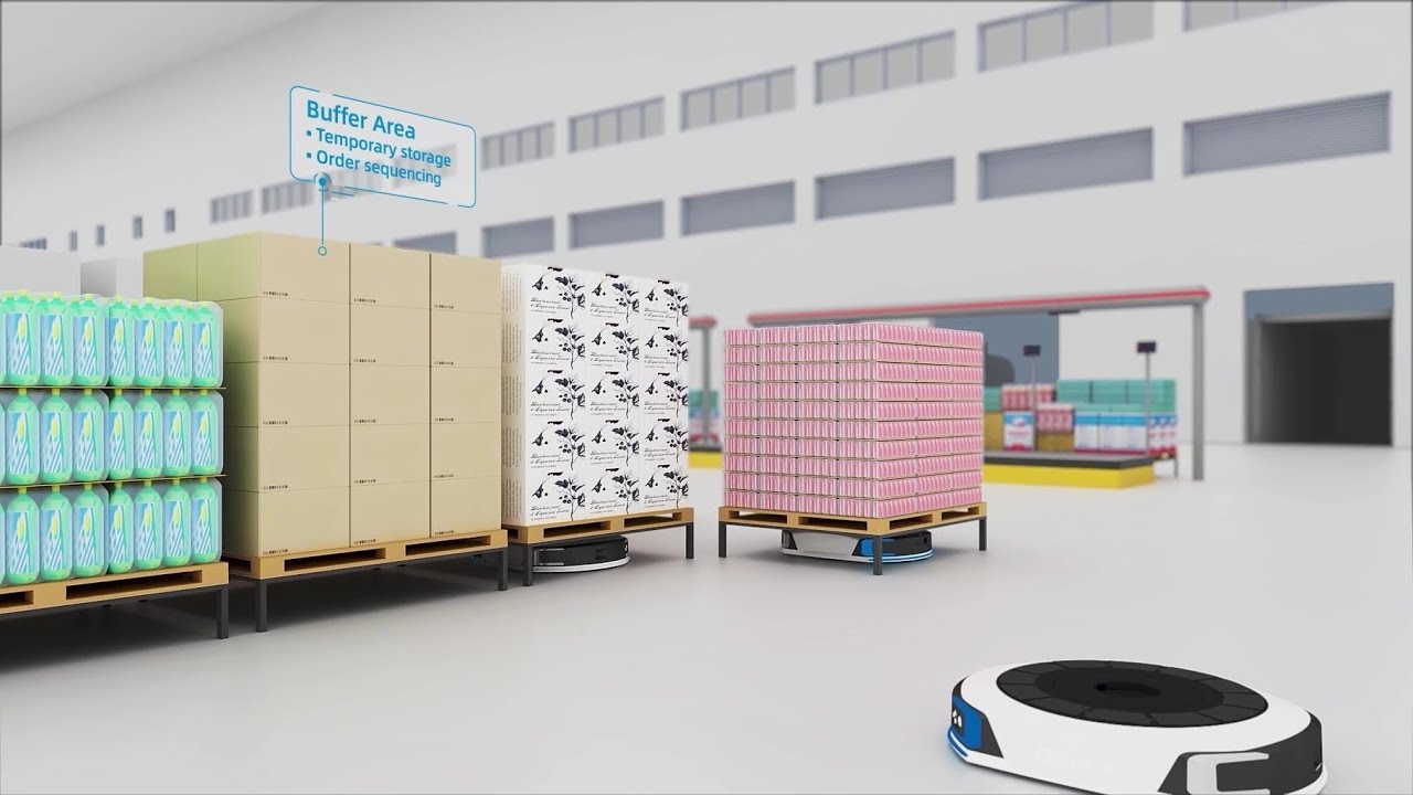 Smart Mixed Case Palletizing - YouTube
