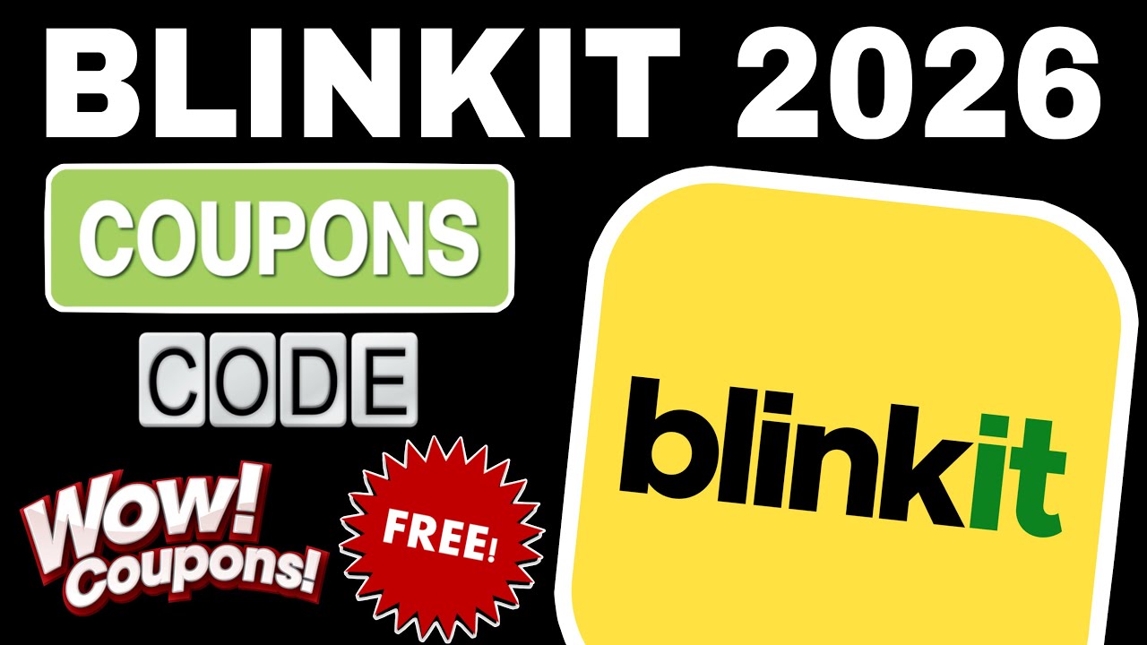 🛒 Blinkit Coupon Code Today 2026 ⚡ Instant Grocery Discounts & Fast ...