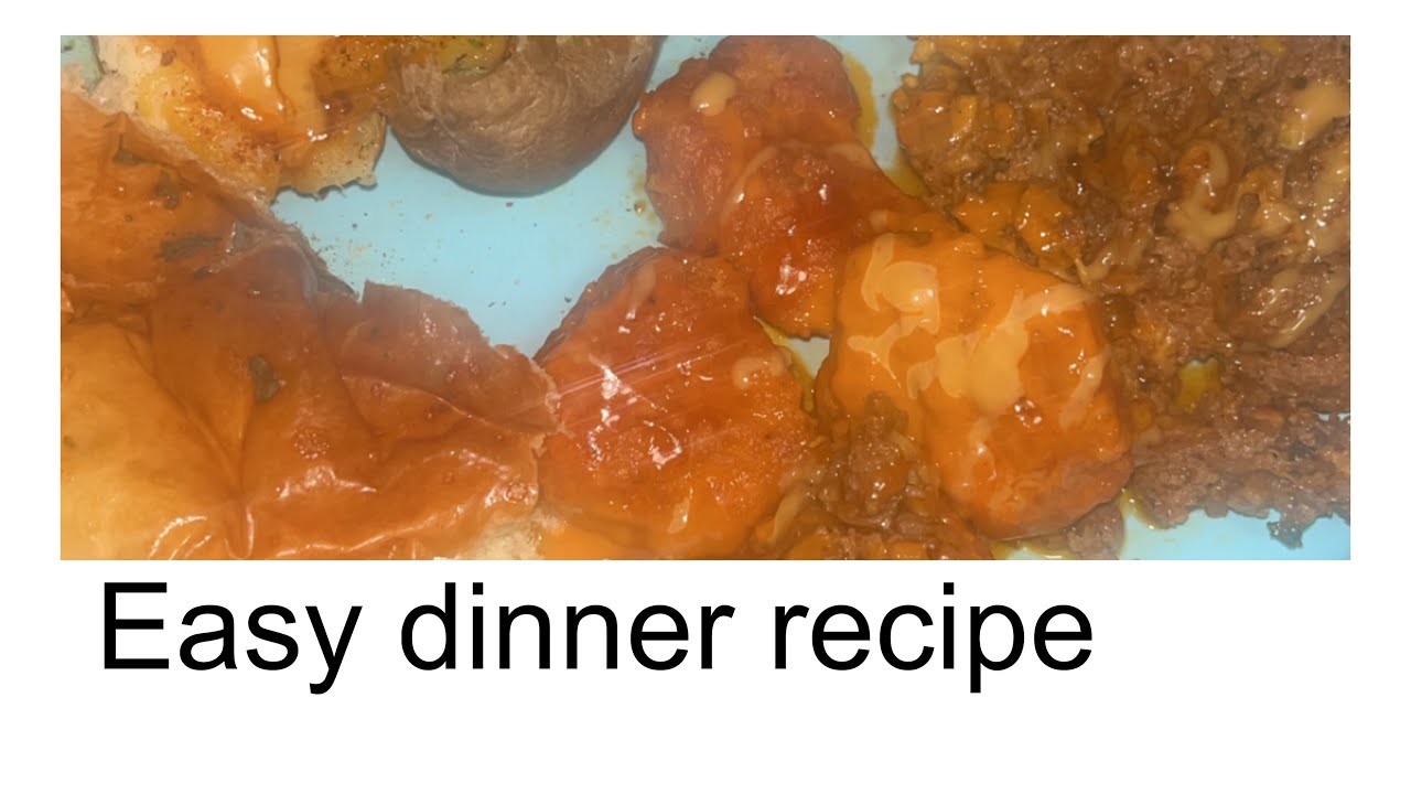 Cooking with Kia baked potato Philly steak Mexican rice and buffalo ...