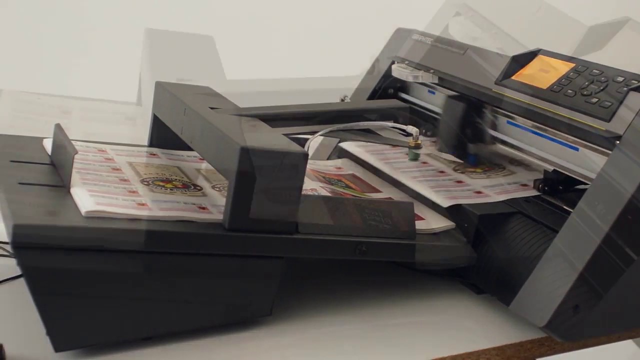 iMark Die Cutting Machine Creating Labels | DBC Group Ireland - YouTube