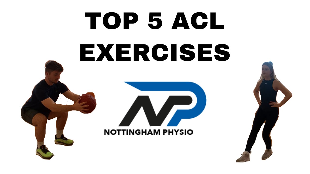 Top 5 ACL strengthening exercises! (Beginner level) Essential for all ...