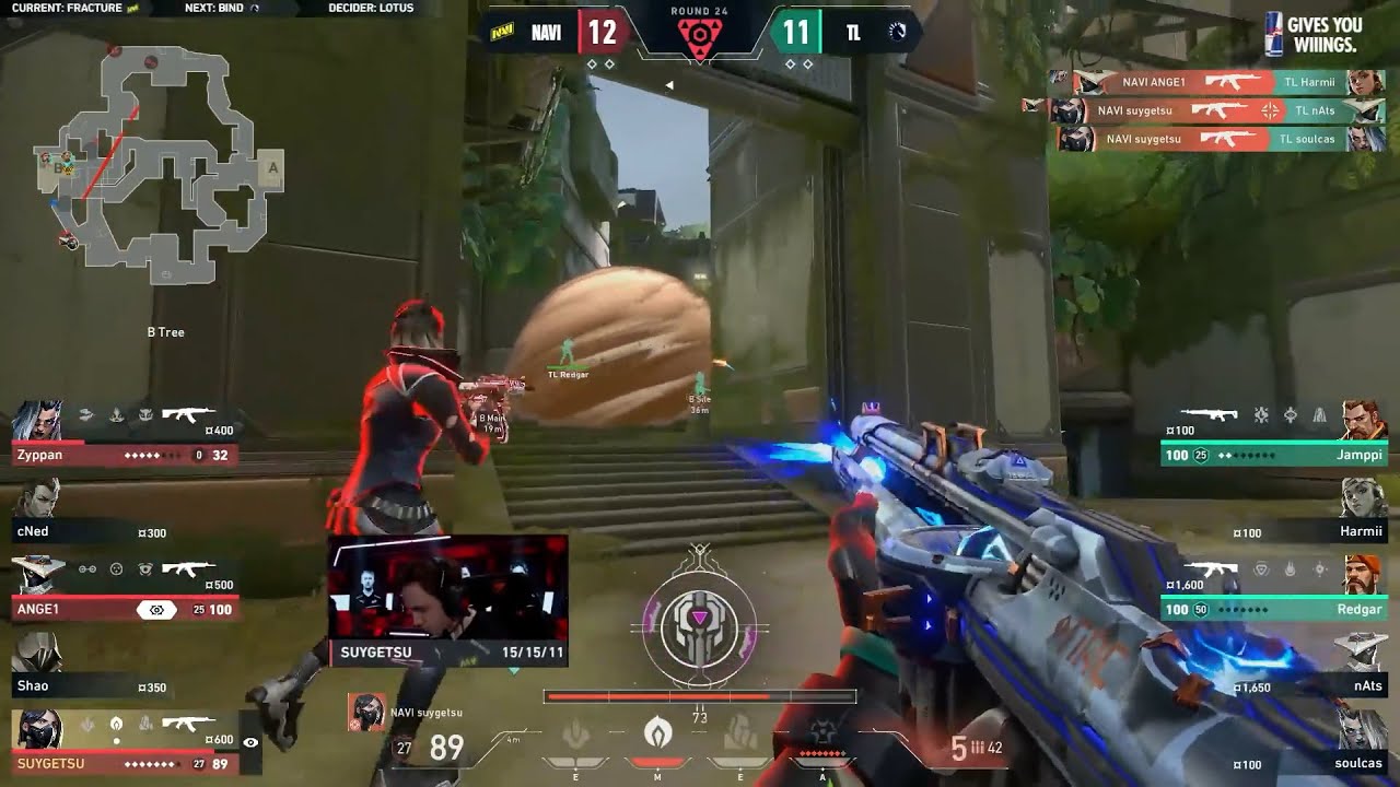 NaVi suygetsu closes out the game with a 4k vs Team Liquid | VCT EMEA ...