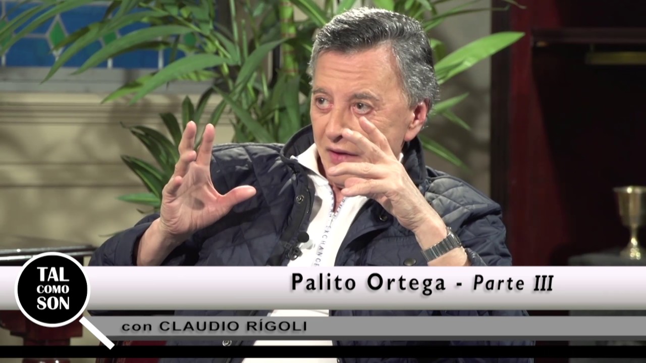 CLAUDIO RÍGOLI en TAL COMO SON con PALITO ORTEGA - Parte III - YouTube