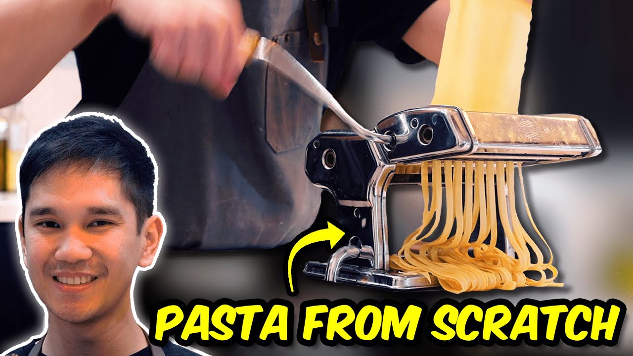 Learning to Make Fresh Pasta from SCRATCH - YouTube
