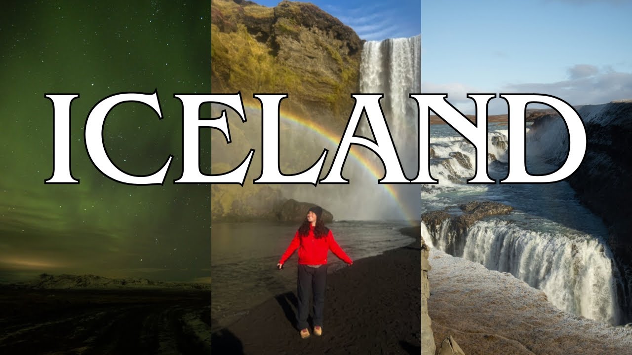 crossing items off my bucket list in ICELAND - YouTube