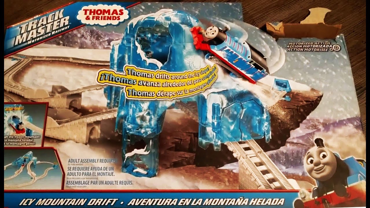 Rey unboxing Thomas & Friends Icy Mountain Drift 2018 - YouTube