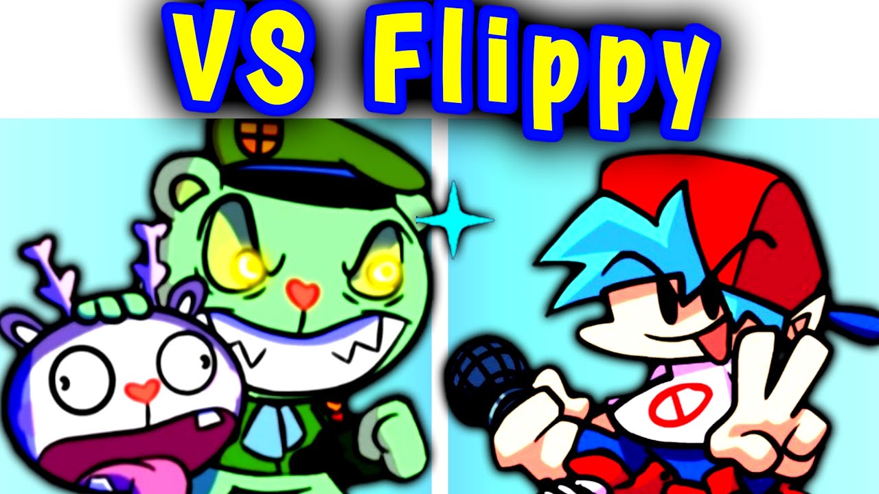 Friday Night Funkin' 🆚 Flippy Update 1.2 . FNF Mod Flippy Full Week ...