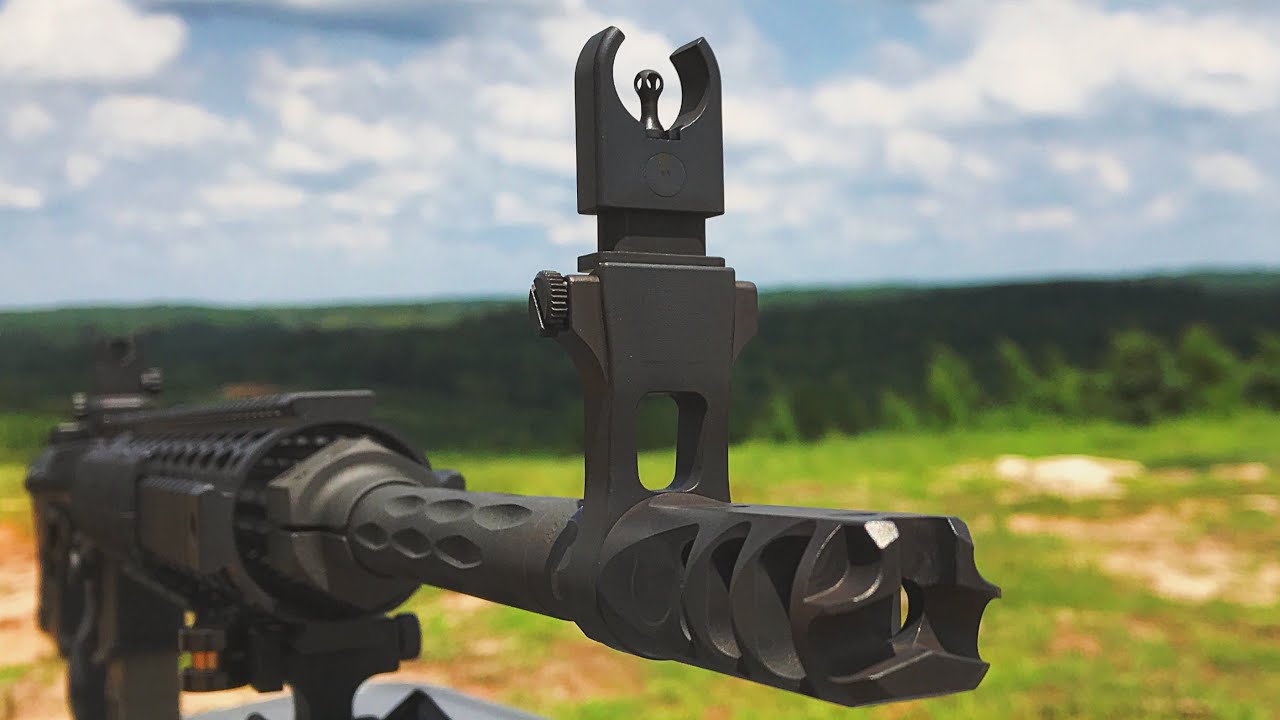 Ultradyne C4 Sighting System Precision Iron Sights - YouTube