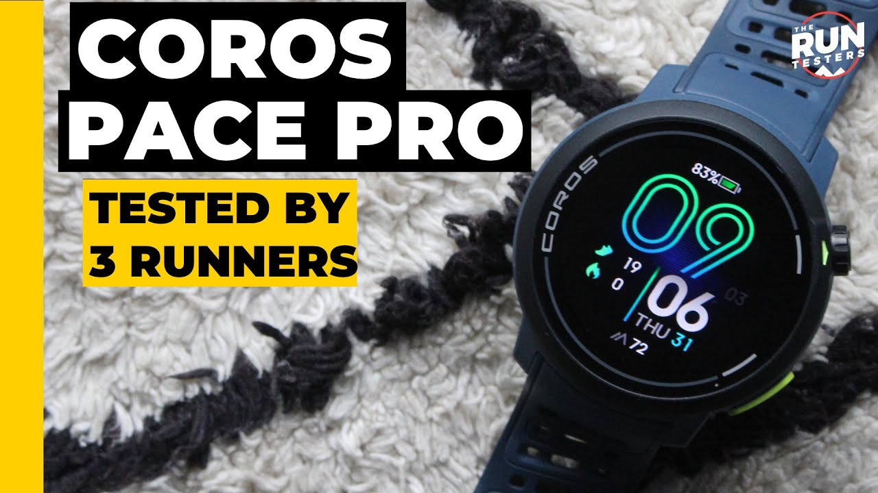 Coros Pace Pro First Run Review: Pace gets AMOLED, free maps and more - YouTube