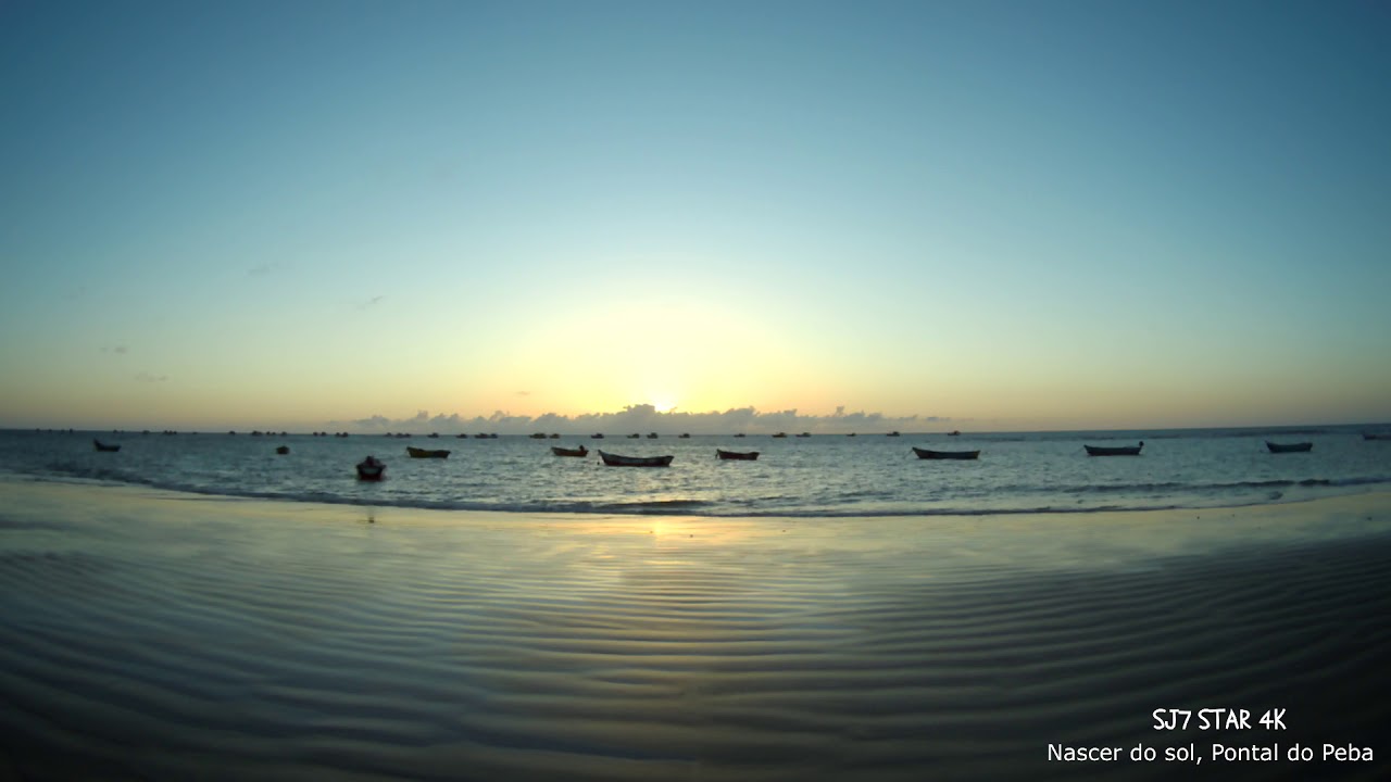 Réveillon 2018 - Time-lapse do nascer do Sol na praia do Pontal do Peba ...