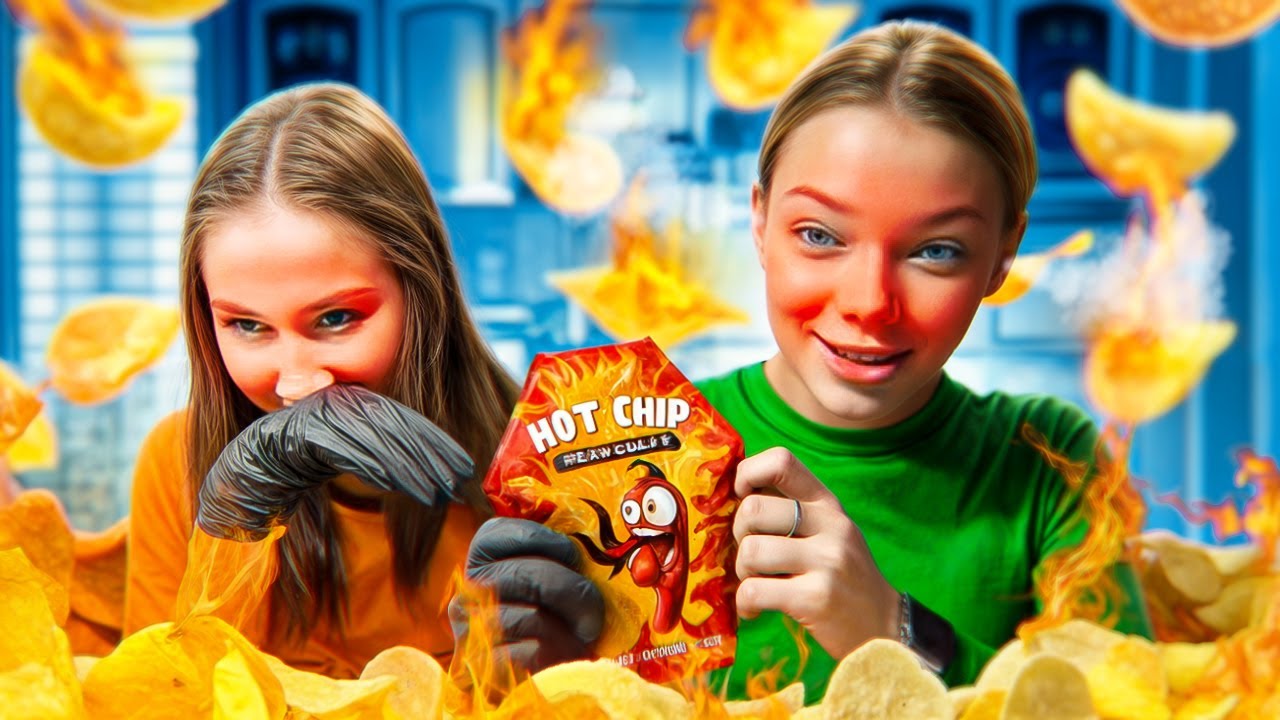 Hot 🥵 chip challenge #hotchip #amelka #hotchipchallenge - YouTube