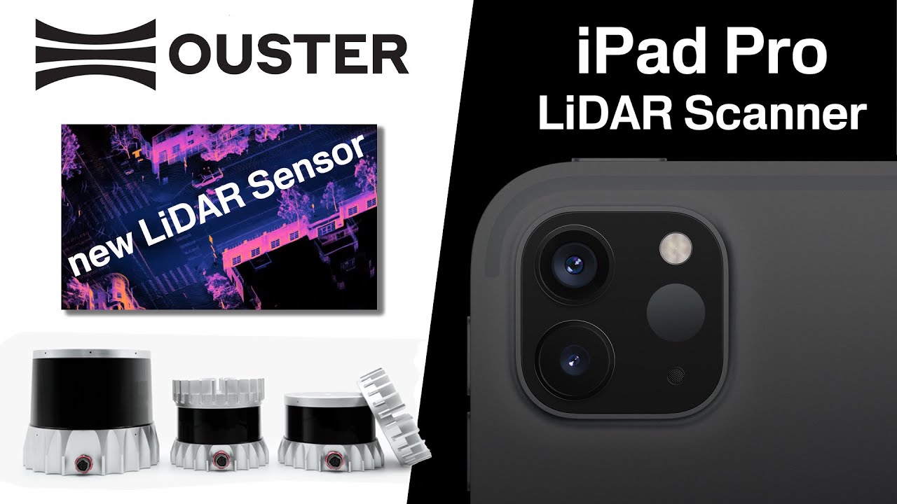 Laserscanner News 03/2020 – Ouster | Apple iPad Pro Lidar-Scanner ...