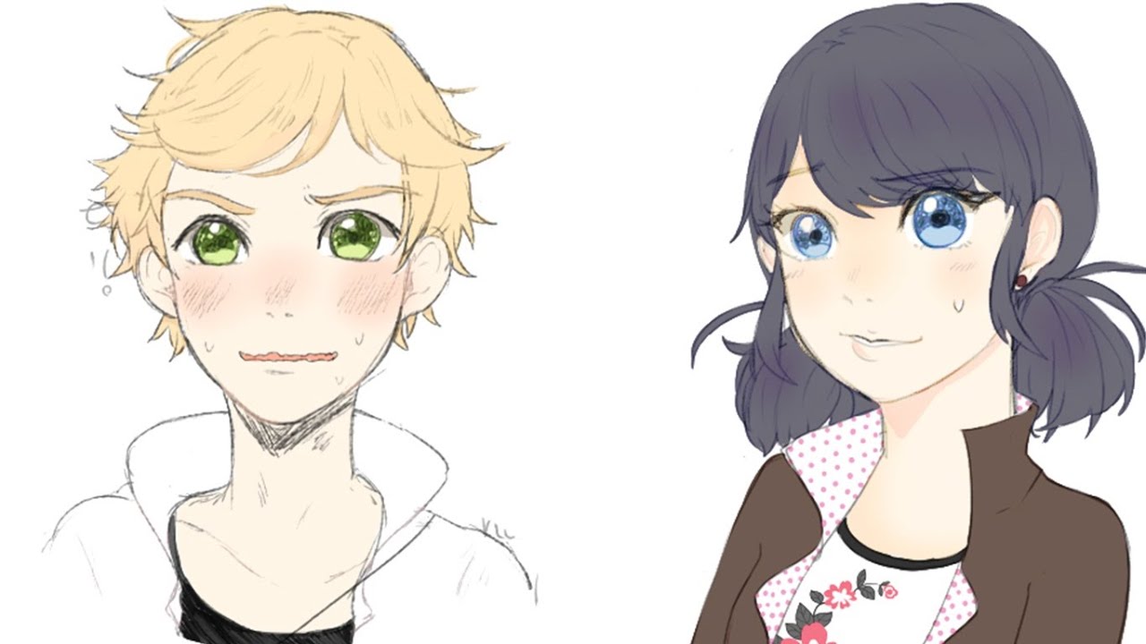 Miraculous Ladybug Comic / Çizgi Roman ''Reverse Personality AU'' - YouTube