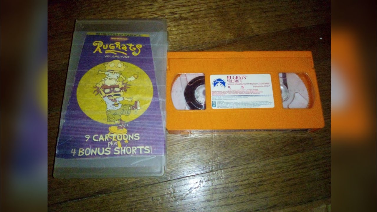 Opening and Closing to Rugrats: Volume 4 1997 Blockbuster Exclusive VHS ...