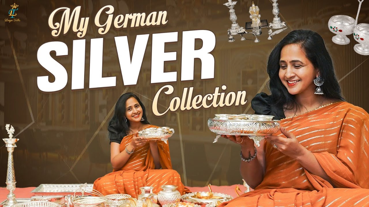 My German Silver Collection || Lasya Vlogs || @LasyaTalks - YouTube
