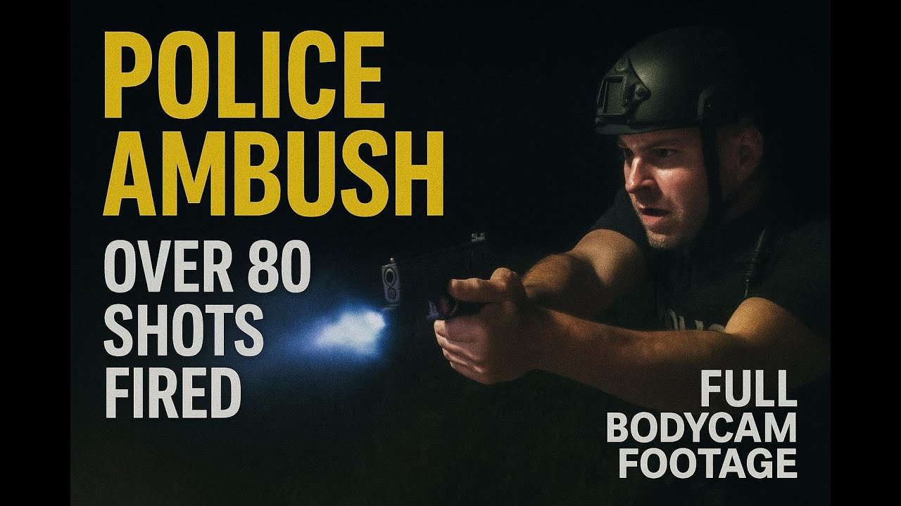 Police Ambush: Over 80 Rounds Fired – Full Bodycam Footage - YouTube